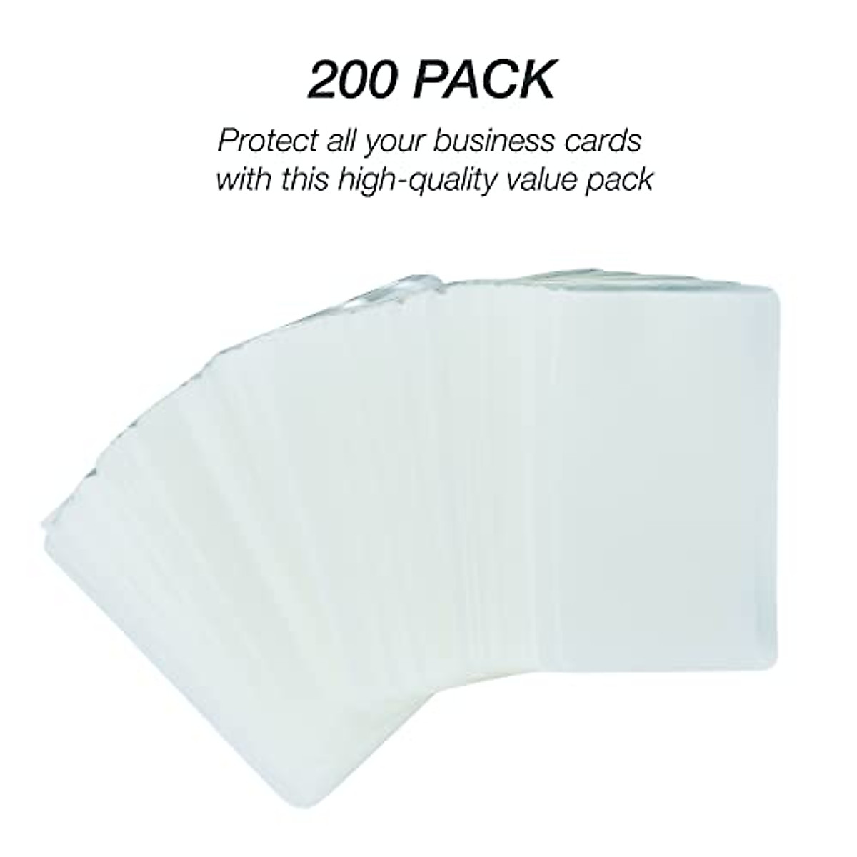 Integrity Business Card Size Thermal Laminating Pouches, 3 Mil Thickness, 2.25 x 3.75 inch, Acid Free, Compatible with All Brands of Thermal Laminators, 200 Pack