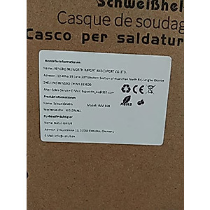 WELDMALL Large Viewing Screen True Color Auto Darkening Welding Helmet 4 Arc Sensor Wide Adjustable Shade DIN 5-9/9-13 for TIG MIG Arc Welder Hood Grinding Welder WM-Q108