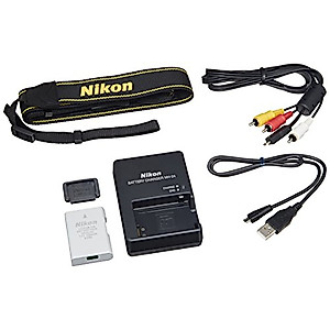 Nikon D5300 24.2 MP CMOS Digital SLR Camera with Built-in Wi-Fi and GPS Body Only (Black) - International Version (No Warranty)