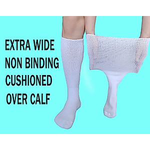 CIRZUEX 2 Pairs Replacement Sock for Air cast Walking Boot Walker Brace - Air Cam Walkers Fracture Boot Orthopedics Socks Cast Boot Sock 2 Pairs