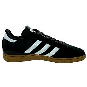 adidas Originals Men's Busenitz Sneakers, Black/White/Metallic Gold, 11 Wide