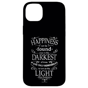 iPhone 14 Plus Harry Potter Happiness Quote Case