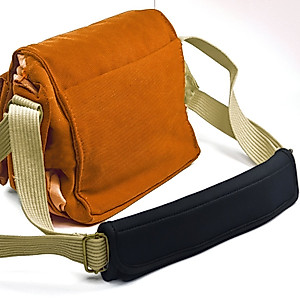 2 Pack Neoprene Comfortable Replacement Shoulder Strap Pads Covers for Laptop Bag, Sport Bag, Travel Bag, Backpack,Car Safety Seat Belts Protect Pads