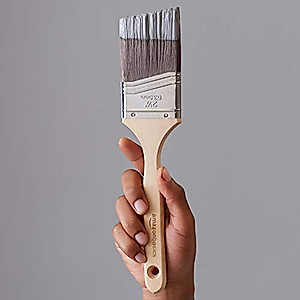 Amazon Basics Master Pro Paint Brush Set, 3-Pack, Wood and Brown