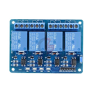 Replcement for 4 Channel DC 5V Relay Module with Optocoupler for UNO R3 MEGA 2560 1280 DSP ARM PIC AVR STM32 Raspberry Pi