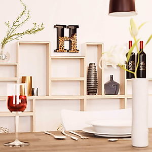 Wine Letter Cork Holder Art Wall Décor ~ Metal Letter Wine Cork Holder Monogram ~ Individual Wine Letter Cork Holders A Thru Z ~ Gifts for Wine Lovers ~ by HouseVines (H)