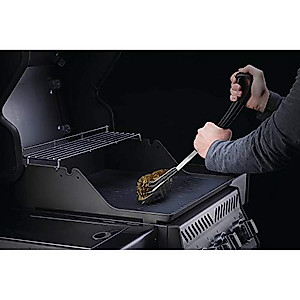 Napoleon Triple-Row BBQ Grill Cleaning Brush with Brass Bristles for Stainless Steel Cooking Grates, Clean Stainless Steel Cooking Grids, Barbecue Cleaning Brush Accessory, Convenient Hanging Loop