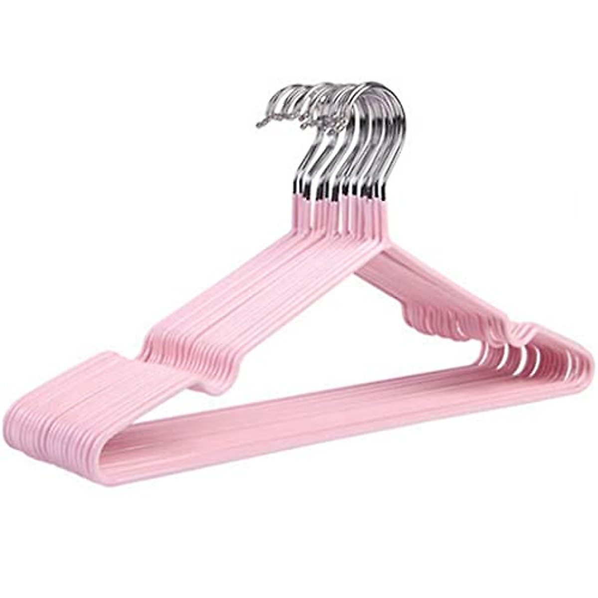 N/A Clothes Hanger Household Non-Slip Metal Drying Rack for Adult Suit Plus Length Clothing Hanger (Color : A, Size : 40 * 20cm)