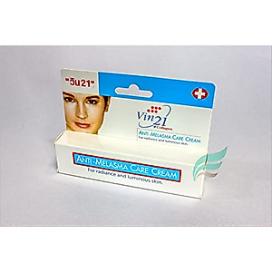 Best Cream Anti Melasma Reduces Age Spots, Sun Spots, Pigmentation and Freckles 15 G. X 3 Tubes