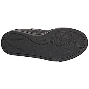 adidas Women's Court Platform Skate Shoe, Black/Black/White, 8.5