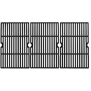 SafBbcue Grill Grates Grid Replacement Parts for Nexgrill 720-0896 720-0896B 720-0896C Grate 720-0896E 720-0896CP 720-0898 720-0898A 6 Burner Grills Matt Cast Iron Cooking Grid