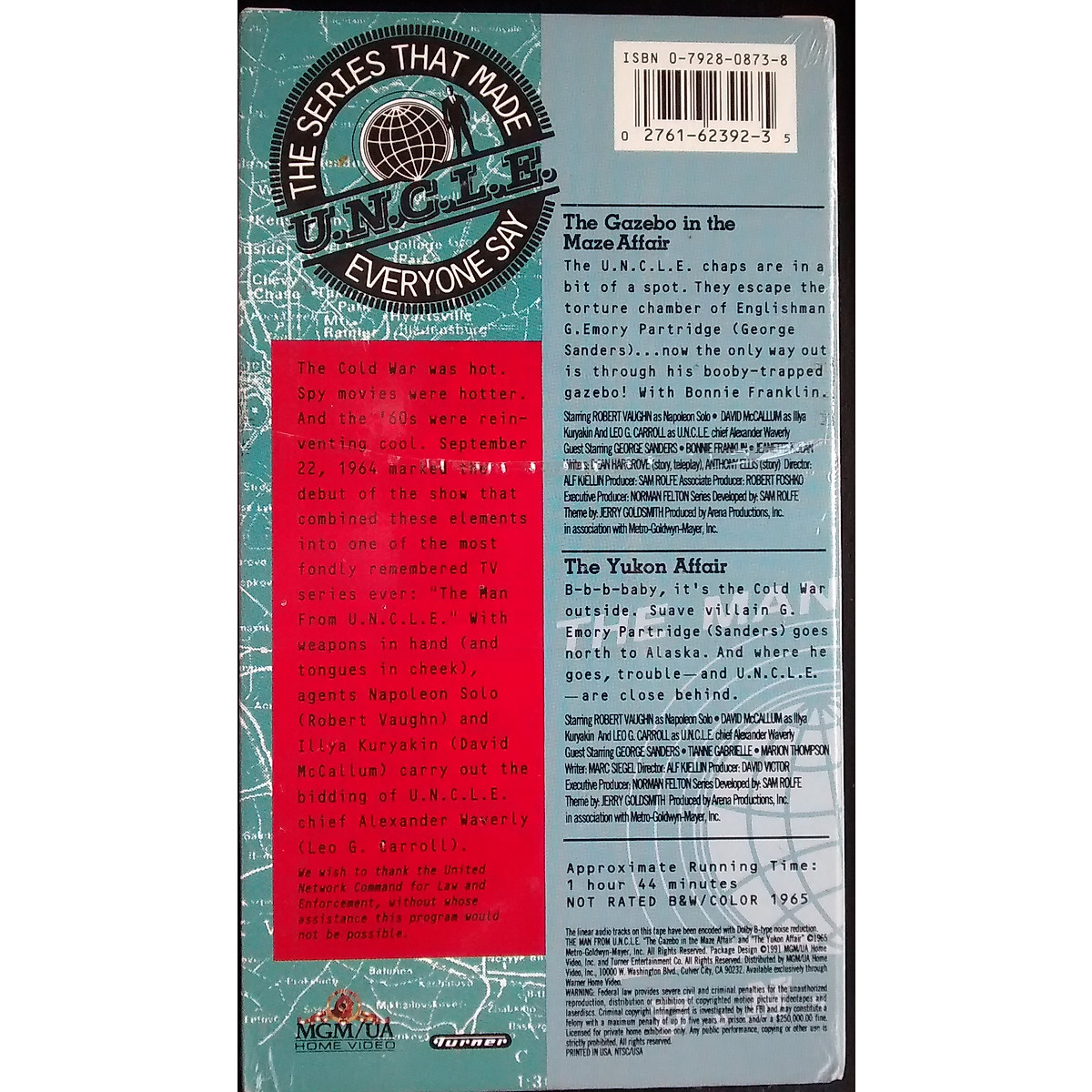 Man From U.N.C.L.E. - Vol. 2, The Gazebo in the Maze Affair/The Yukon Affair [VHS]