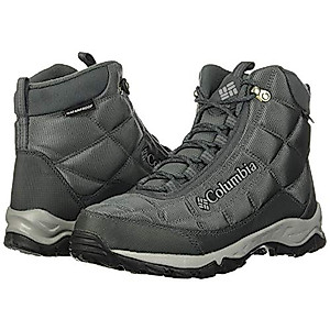 Columbia Men's Firecamp Boot, Titanium Grey Steel/Graphite, 15
