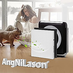 AP-1512HH Replacement Filter H13 Ture HEPA Compatible with Coway AP-1512HH, AP-1518R, AP-1519P, Airmega 200M Air Purifier, Part# 3304899, 1 HEPA Filter + 2 Carbon Pre-Filters