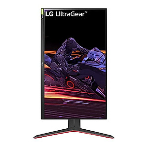 LG 27GP750-B 27” Ultragear FHD (1920 x 1080) IPS Gaming Monitor w/ 1ms Response Time & 240Hz Refresh Rate, NVIDIA G-SYNC Compatible with AMD FreeSync Premium, Thin Bezel, Tilt/Height/Pivot Adjustable