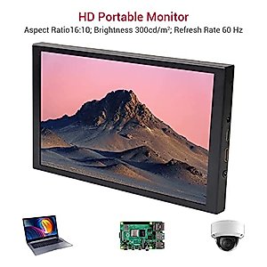 ELECROW 8 Inch Touchscreen Monitor Portable Screen HDMI-Compatible LCD Display 1280x800 Compatible with Raspberry Pi PC Jetson Nano Game Consoles