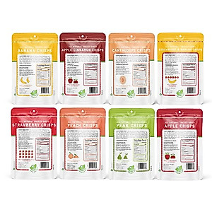 Nature’s Turn Freeze-Dried Fruit Snacks, Mega Variety Pack of 16 (0.53 oz Each)