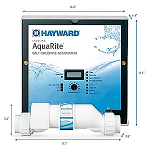Hayward W3AQR9 AquaRite Salt Chlorination System for In-Ground Pools up to 25,000 Gallons