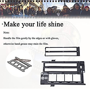 Poweka 1423040 1403903 1401444 35mm Film Holder Slide Negative Holder & Cover Film Guide Photo Holder Compatible with Ep-Son Perfection V500 V550 V600 4490 4990 2450 3170 3200 4180 X750 X770 X820