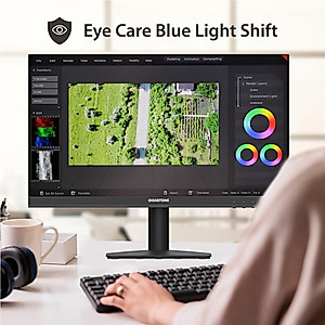 Gigastone 21.45 inch VA LED Back Light Monitor 2-Pack 75Hz FHD 1920 x 1080, 1080P 178° Wide View Frameless, Dual Monitor, 4ms, Eye Care Technology, Ergonomic Tilt VESA Mount, HDMI VGA