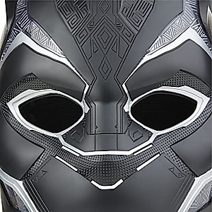 Marvel Legends Premium Electronic Role Play Helmet with Light FX and Flip-Up/Down Lenses, Black Panther Roleplay Item