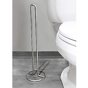 Spectrum Diversified Rounded Paper Roll Holder Chrome Toilet Tissue Reserve