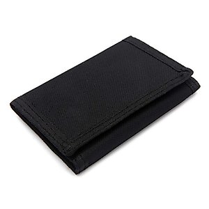 JONYEE Kids Wallet for Boys and Girls, Novelty Wallet for Boys Ages 5-7, Camo Teen Wallet for Kids Birthday Gifts (Black)