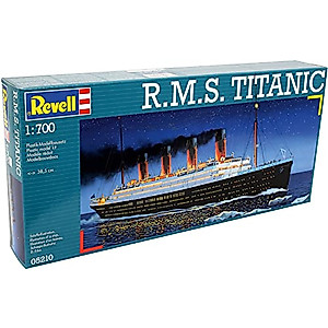 Revell of Germany 05210 RMS Titanic Plastic Model Kit, Brown