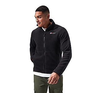 Berghaus Men's Prism Polartec Fleece Interactive Jacket, Black/Black, M