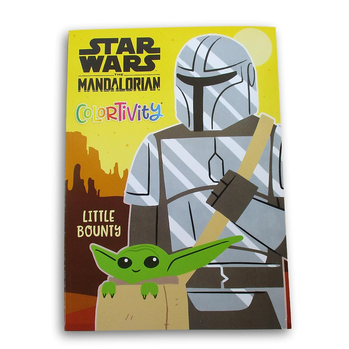 Colortivity The Mandalorian Baby Yoda Coloring and Activity Book Cover Varies 80 Pages