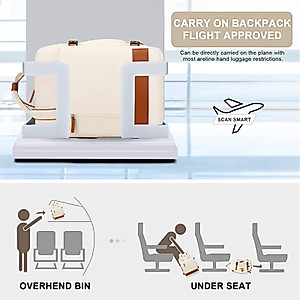 ACESAK Large Travel Backpack for Women Men - 40L Carry On Backpack Airline Approved Personal Item Bag for 15.6 Inch Laptop Backpack, Hiking Waterproof Outdoor Sports Casual Daypack Travel Essentials