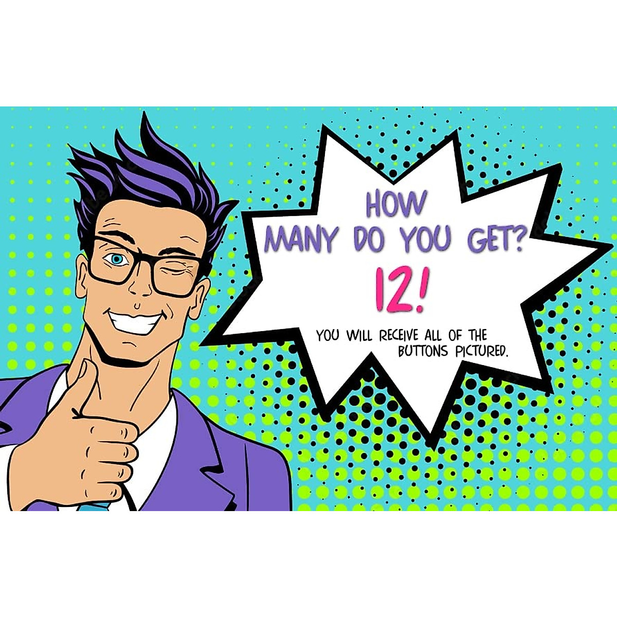 Red Cheerleader Buttons Pins