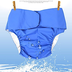 SRSGF Adults Cloth Diapers Reusable Men Women Incontinence Underwear Diaper Cloth Washable Adjustable,XL