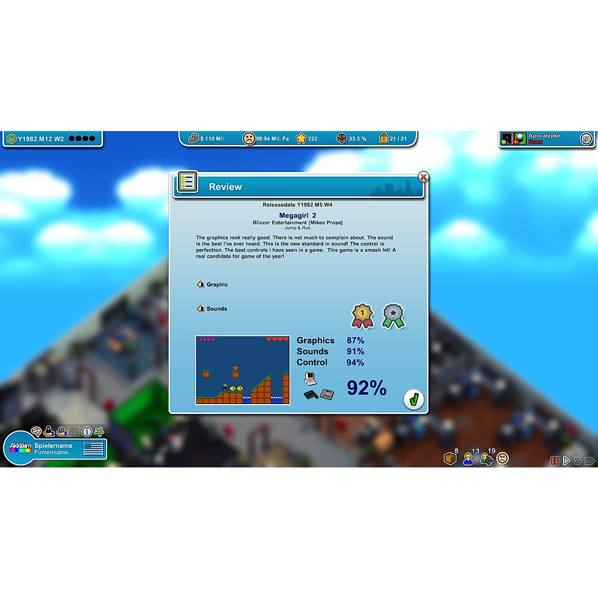 Mad Games Tycoon PS4 (PS4)