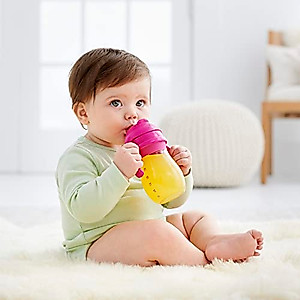 OXO Tot Transitions Straw Cup, 9 oz, Pink, Pack of 1