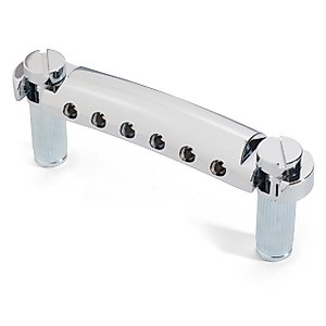 Gotoh 'Stop' Tailpiece, with Metric M8 x 1.25 Mounting Studs, Chrome
