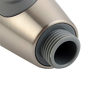 G-Tree Kitchen Faucet Sprayer Head, Kitchen Sink Spray Nozzle, Pull Out Spray Head, Pull Down Faucet Nozzle, Kitchen Sink Sprayer Replacement Head, Brushed Nickel