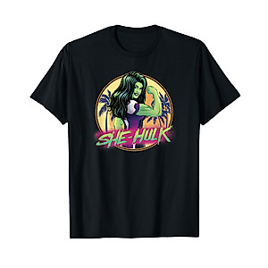 Marvel She-Hulk: Attorney At Law Tropical Beach Flex T-Shirt