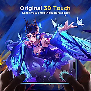 NatuBeau 3 Pack Screen Protector for iPhone 14 Pro Max 6.7" with 3 Pack Camera Lens Protector, HD Clear Tempered Glass iPhone 14 Pro Max Screen Protector, 9H Hardness, Scratch Resistant, Easy Install, Bubble Free, Case Friendly