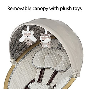 Safety 1st 5 Modes Bluetooth Swing, Bluetooth Enabled with Digital Touch Screen and Remote Control, High Street