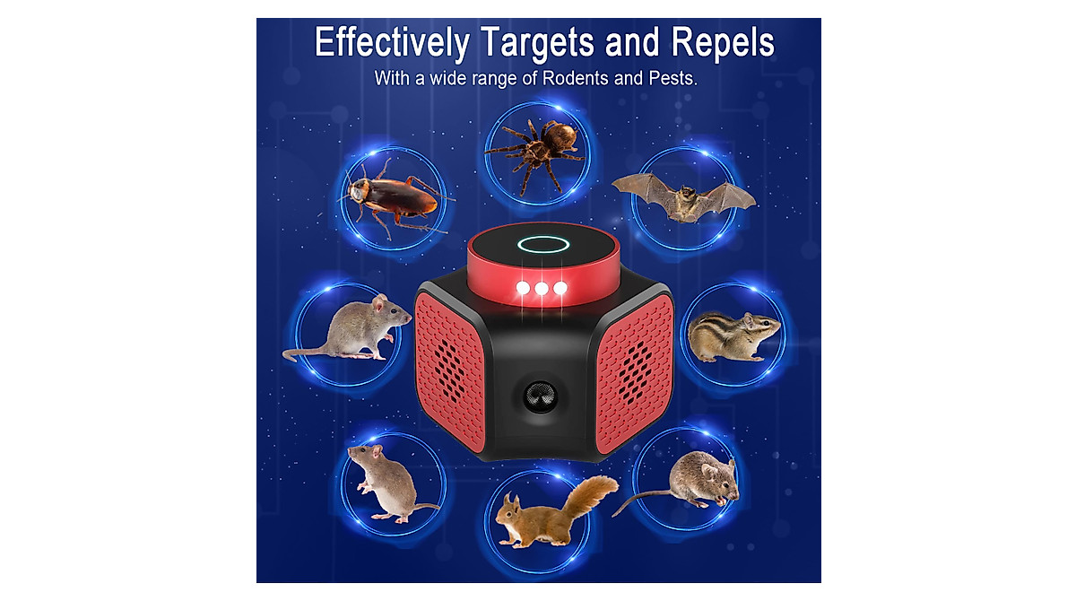 Ultrasonic Mouse Repellent for Effective Rodent Control