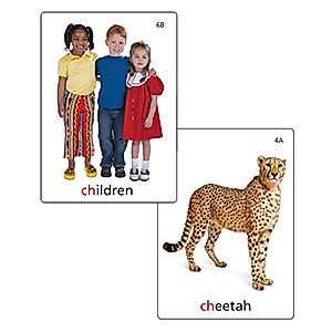 Super Duper Publications | Articulation Photos CH Sound Fun Deck Flash Cards | Educational Learning Resource for Children