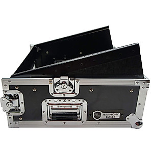 Harmony Audio Case HCM2U DJ Pro Audio 10U Slant Top 4U Vertical Mixer Rack Case New