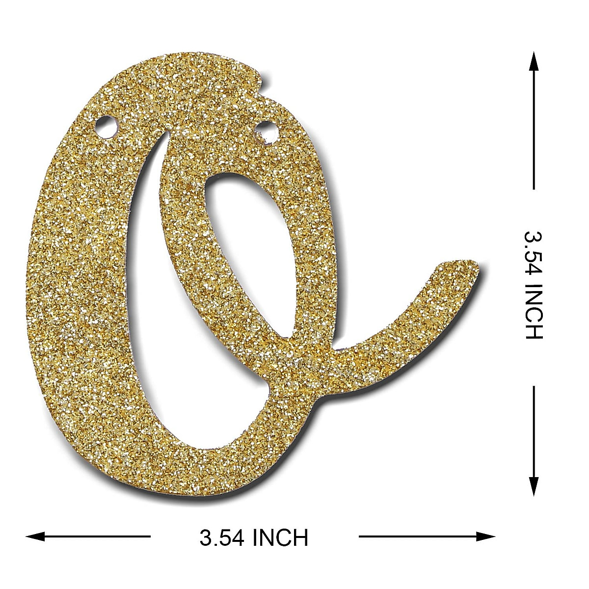 ZMYDZ I Love You Honey Banner, Gold Glitter Valentine's Day Proposal Birthday Courtship Wedding Anniversary Bridal Party Decorations