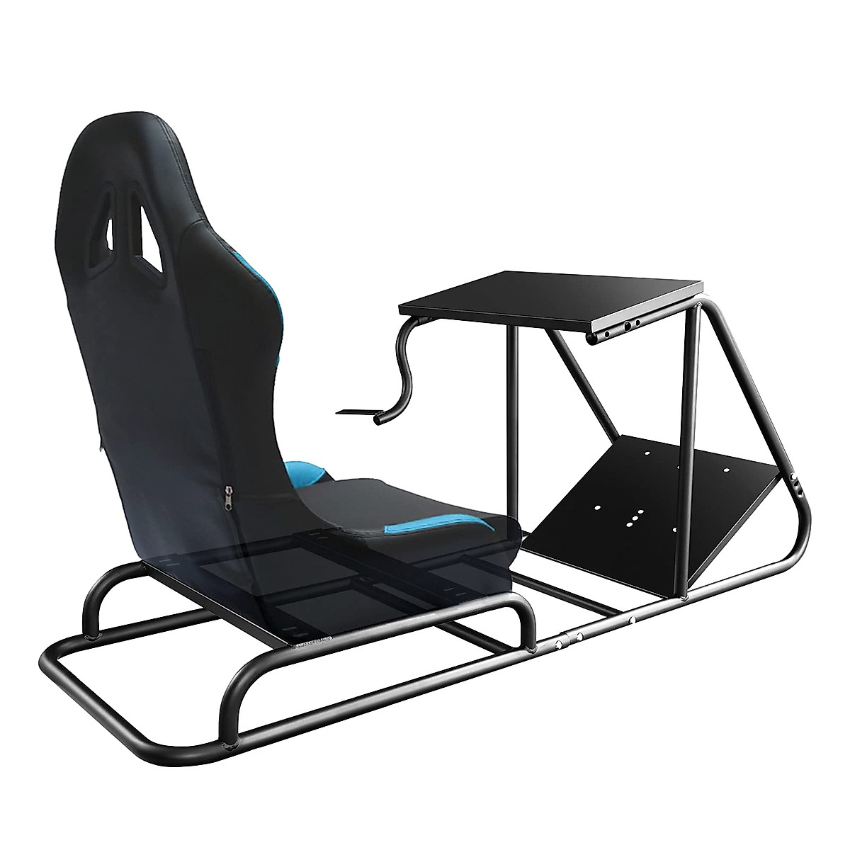 Cockpit Racing Steering Wheel Stand, Adjustable Driving Simulator Seat, Simulator Racing Seat, Driving Game Seat, Cockpit Racing Simulator Seat, Non-Folding Steering Wheel Support