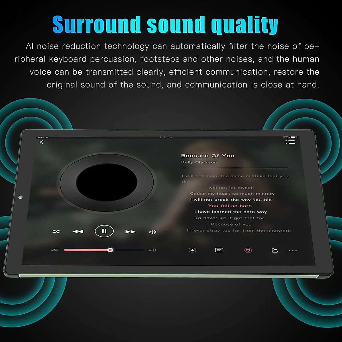 Business Tablet, 10.1 in 1960x1080 IPS, for Android 12, 2.4G 5G WiFi, Dual SIM Dual Standby, 10 Core, Bluetooth 5.0 Touch Screen, 8800mAh Calling Cellphone Tablet for Learning, Working(us)