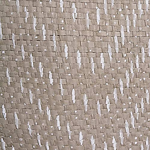 DII Collapsible Waterproof Chevron Laundry, Small Round, Stone/Cream, 2 Piece