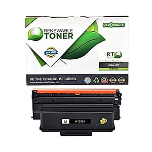 Renewable Toner Compatible High Yield Toner Cartridge Replacement for HP 330X W1330X Laser Printer 432fdn MFP