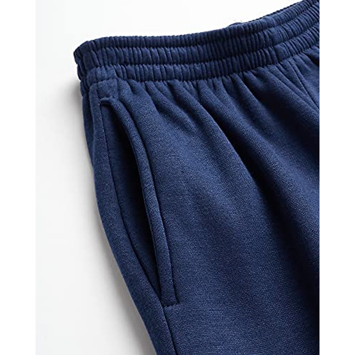 Quad Seven Boys' Fleece Jogger Set - 4 Piece Basic Solid Pullover Hoodie and Sweatpants (Size: 8-18), Size 8/10, Navy/Charcoal