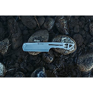 Smith & Wesson 10in Throwing Cleavers with Full Tang Stainless Steel Design, Bottle Opener and Nylon Sheath for Recreation and Competition